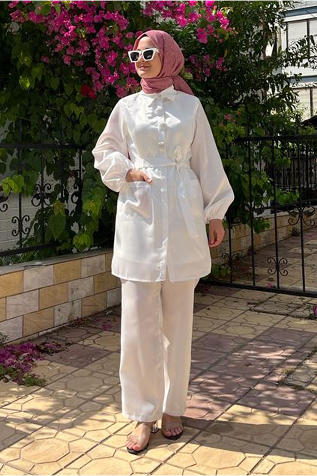 Seni Şimdiden Özledik - 23Y3263 - EKRU - ELRAY JANJAN BROŞLU TAKIM